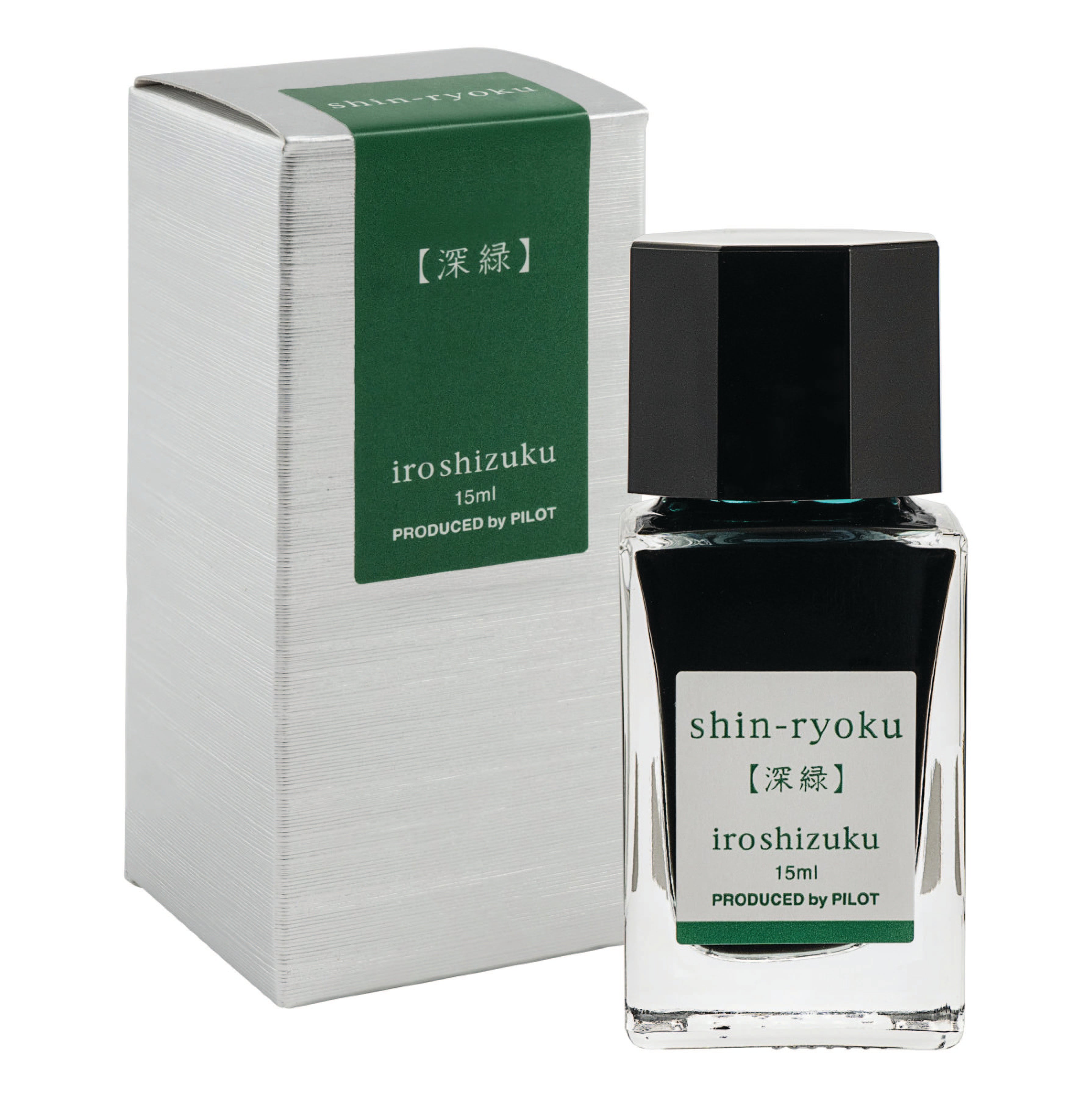 Iroshizuku shin-ryoku (Green - Forest Green) 15 ml Bottled Ink – Pens ...